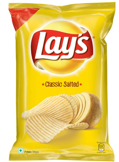 Buy Lays Classic Salted Crisps 50g at Best Price - Bombay Basket UK